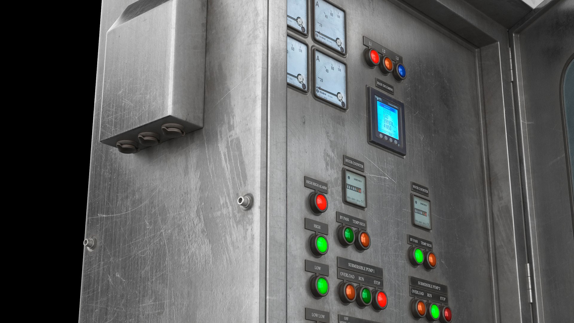 Motor Control Center PBR Model - TurboSquid 2293992