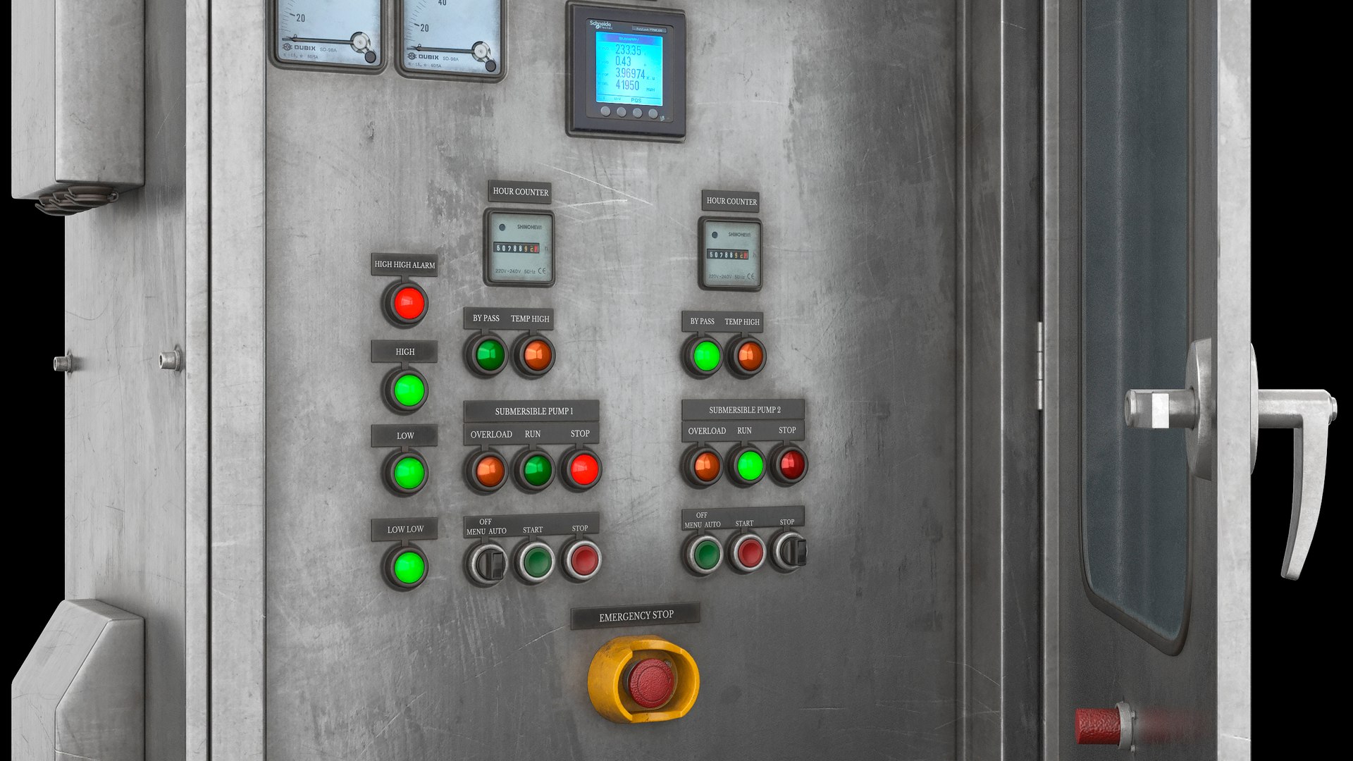 Motor Control Center PBR Model - TurboSquid 2293992