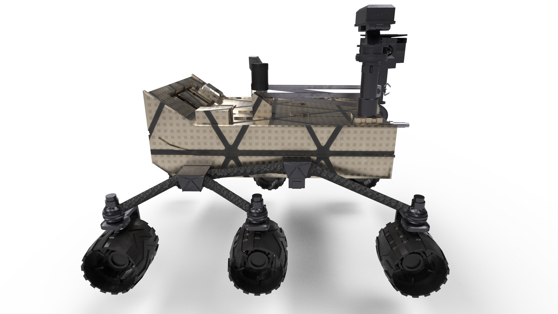 Planet rover model - TurboSquid 1409763
