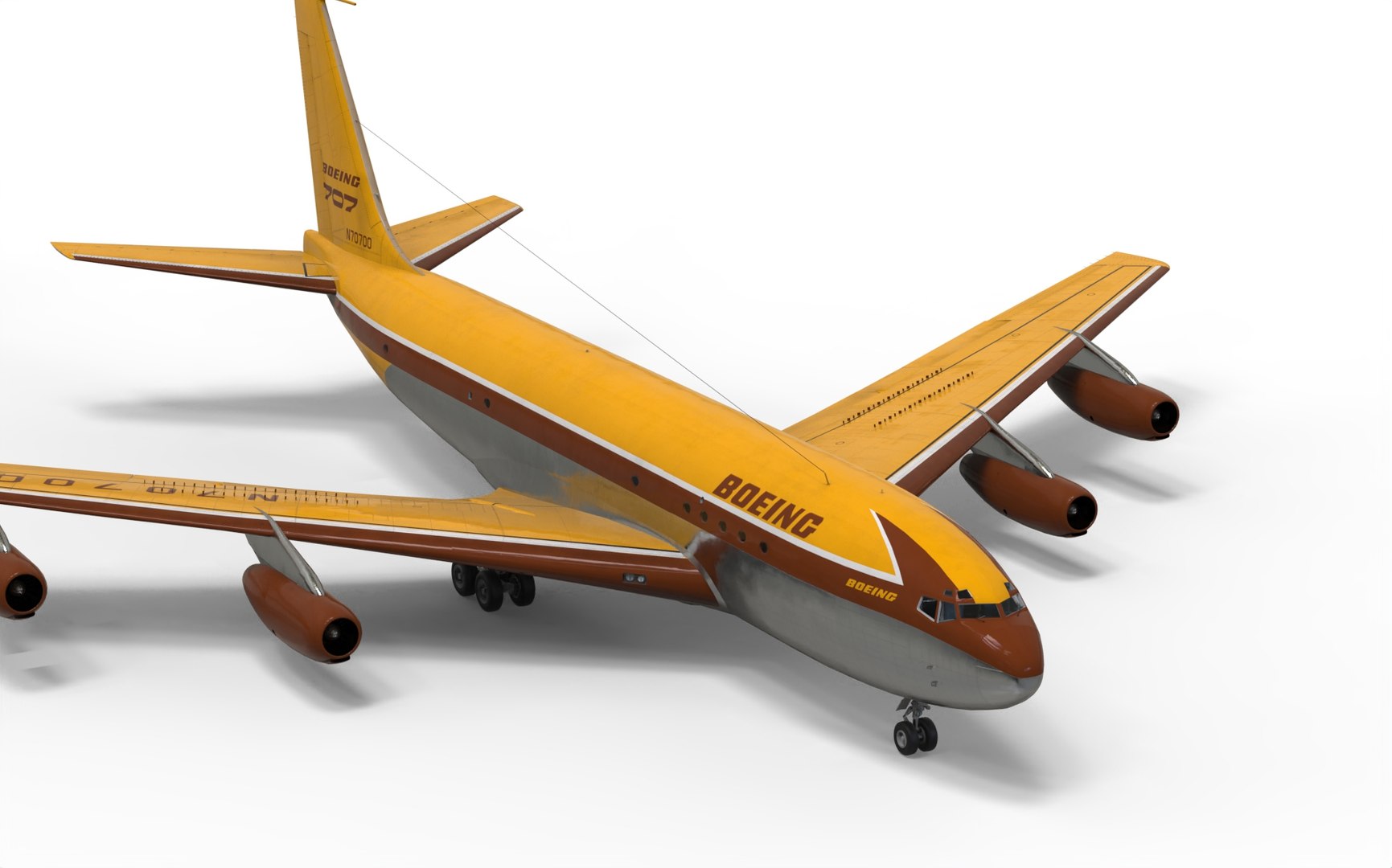 3D Boeing 367 Model - TurboSquid 2183933