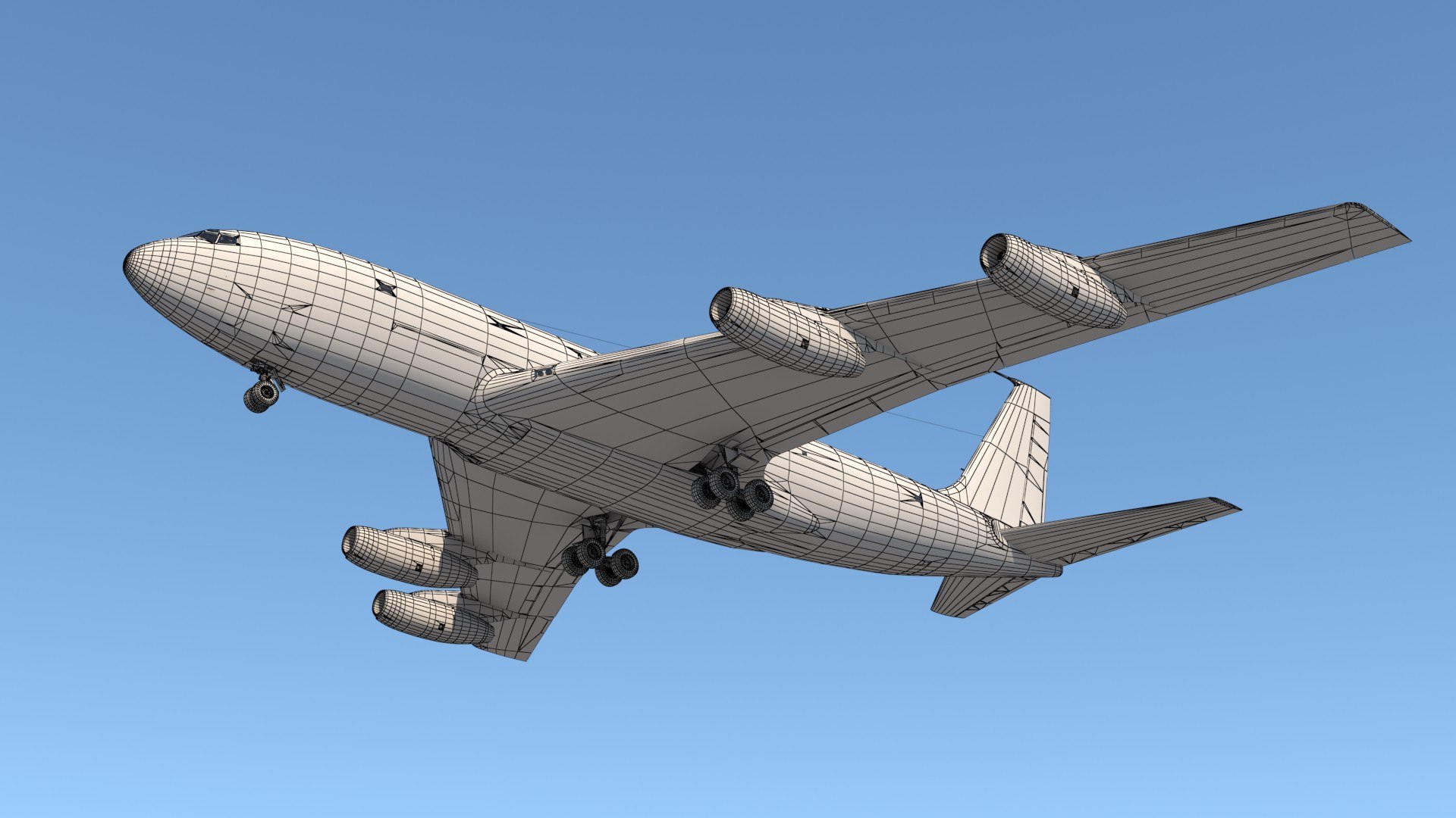 3D Boeing 367 Model - TurboSquid 2183933
