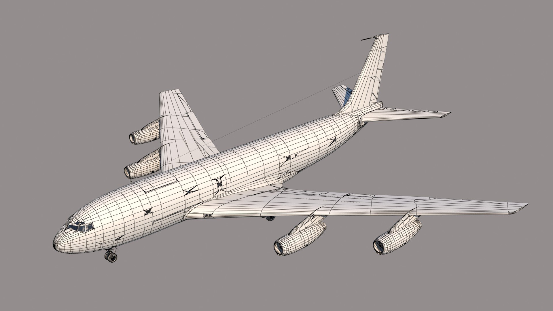 3D Boeing 367 Model - TurboSquid 2183933