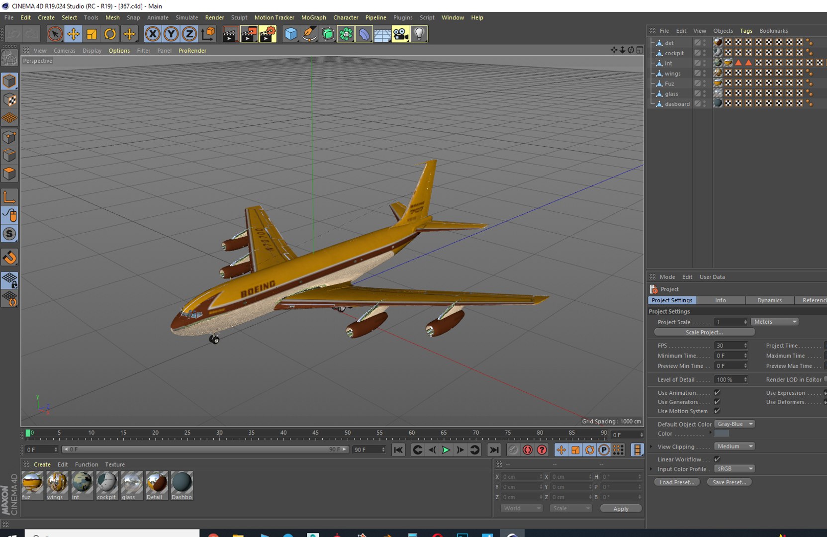 3D Boeing 367 Model - TurboSquid 2183933