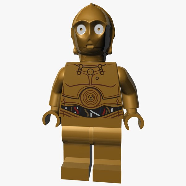lego c-3po obj