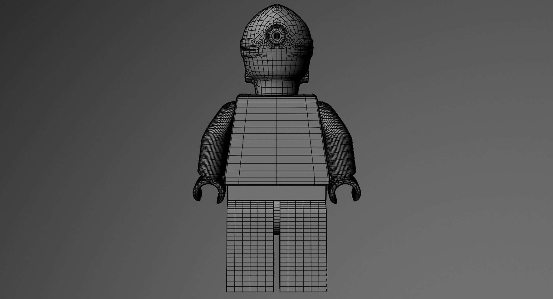 Lego C-3po Obj