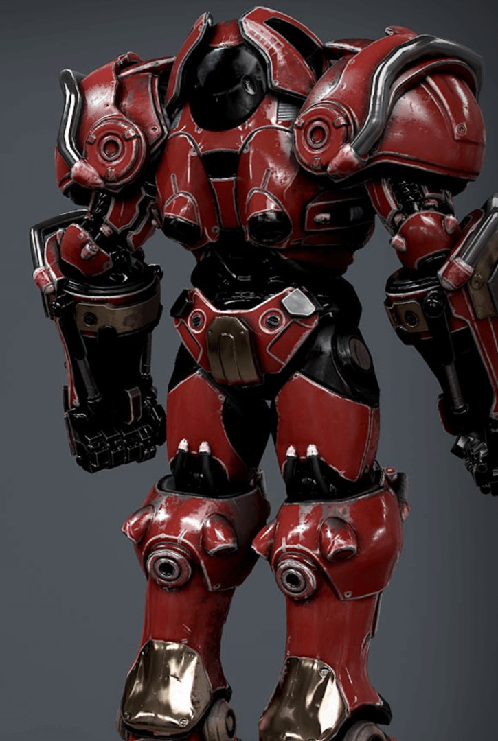 3D Sci Fi Power Suit - TurboSquid 1469303