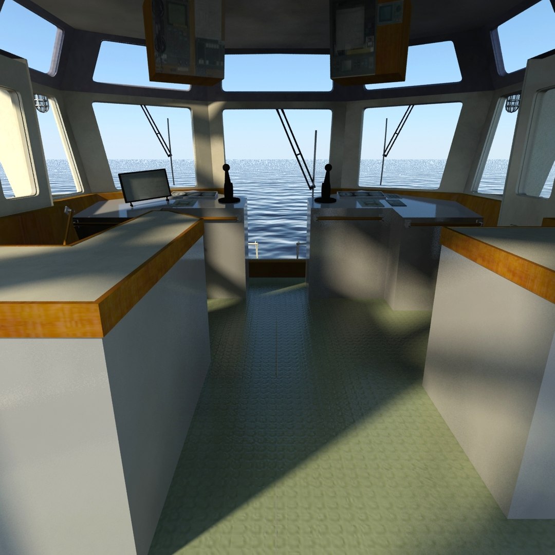 Colossus Harbor Tug 3d Model