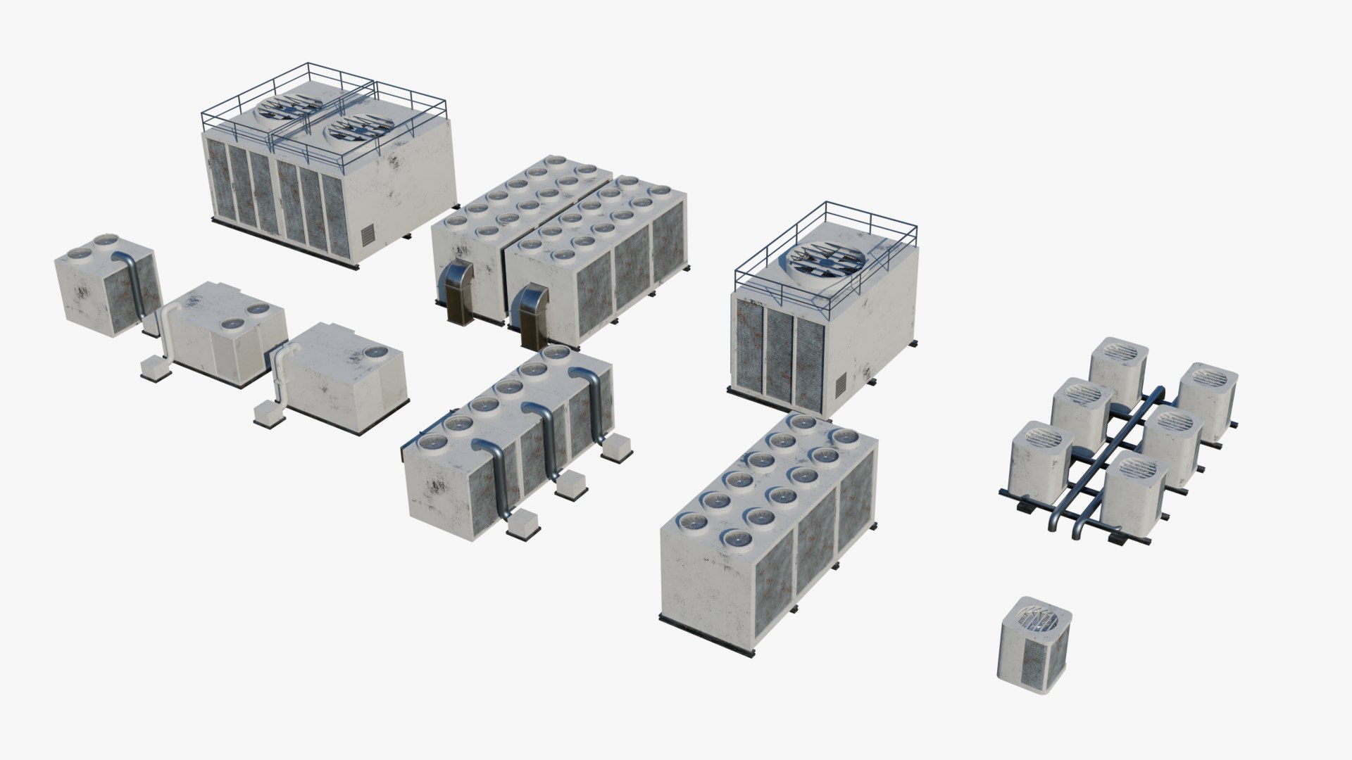 Rooftop Kit 3D Model - TurboSquid 2081526