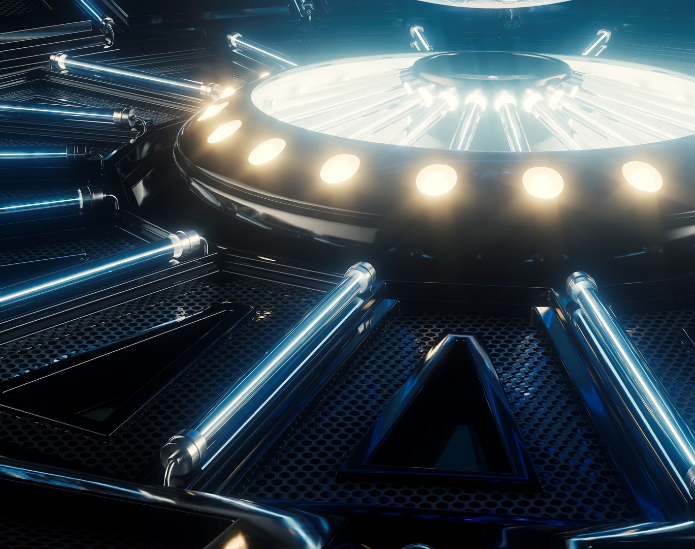 3D Futuristic Rugby Ball And Stage Model - TurboSquid 2085744