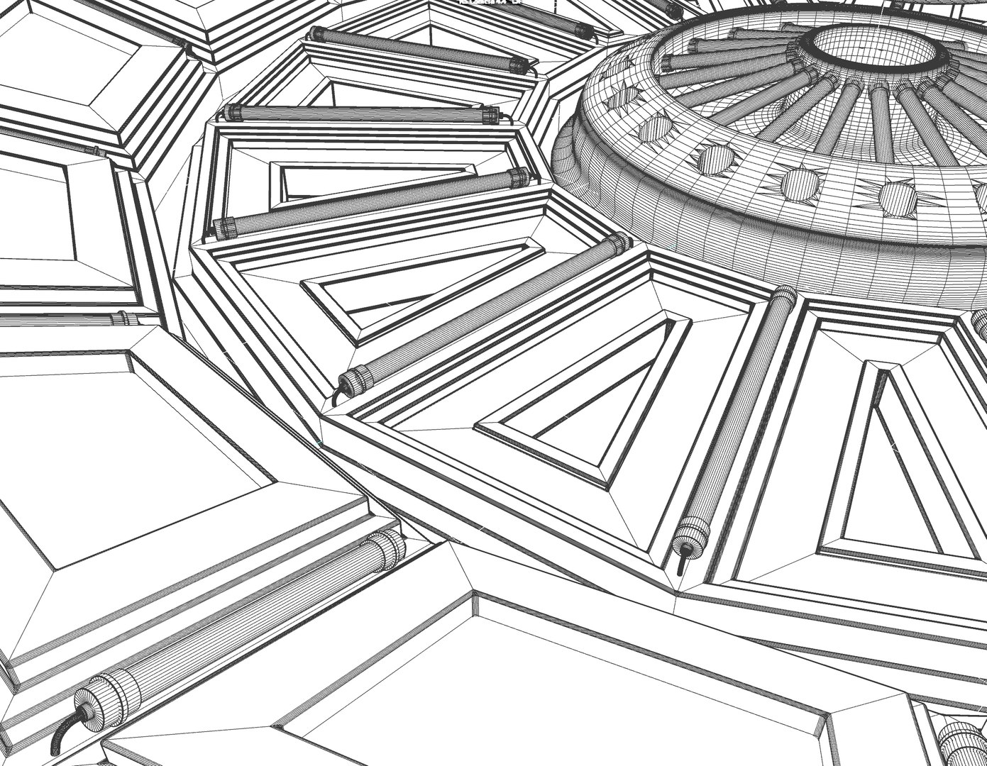 3D Futuristic Rugby Ball And Stage Model - TurboSquid 2085744