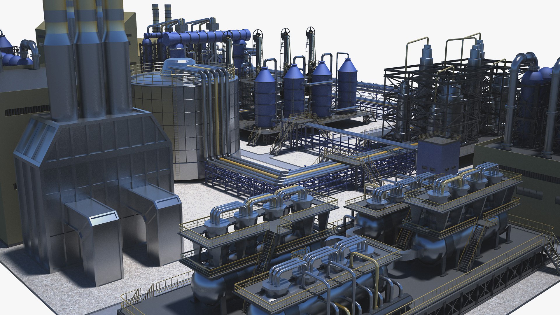 Industrial Area 78 3D Model - TurboSquid 2027913