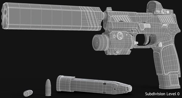 3D sig sauer p320 carry - TurboSquid 1205532