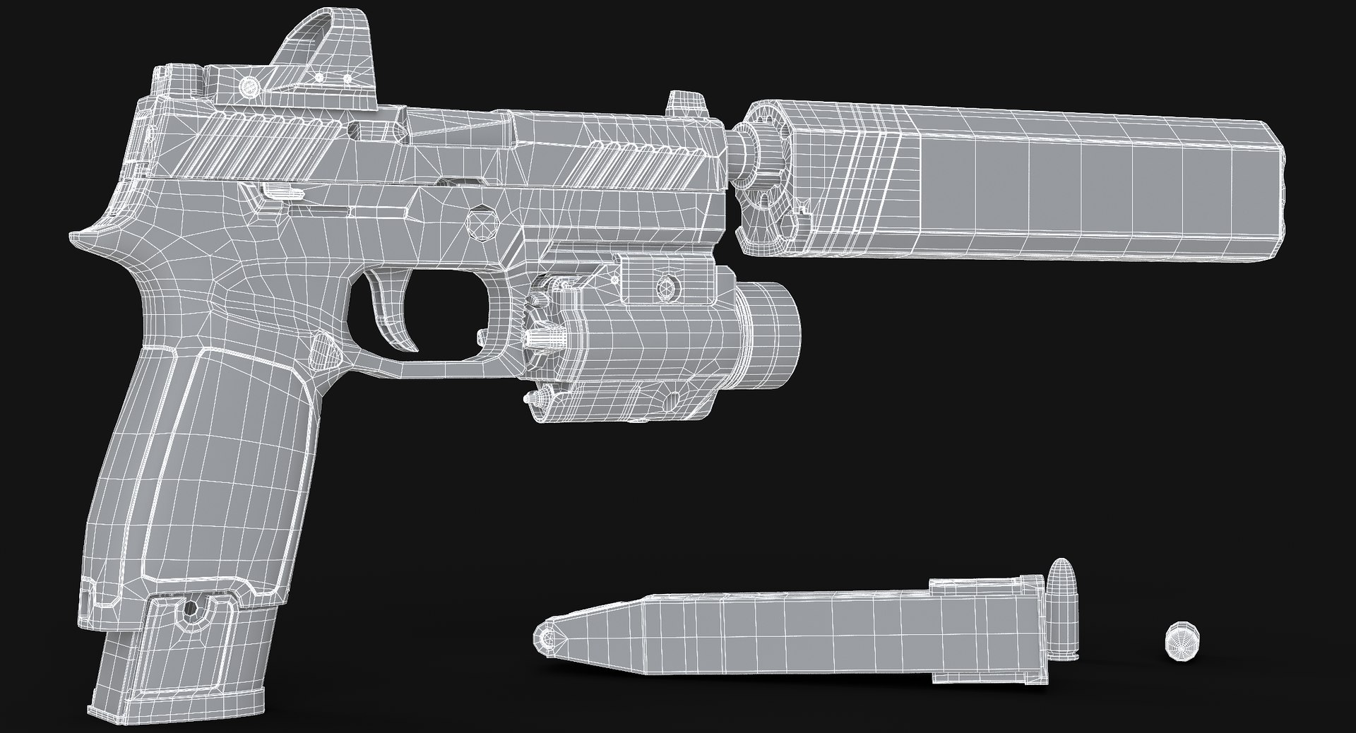 3D sig sauer p320 carry - TurboSquid 1205532