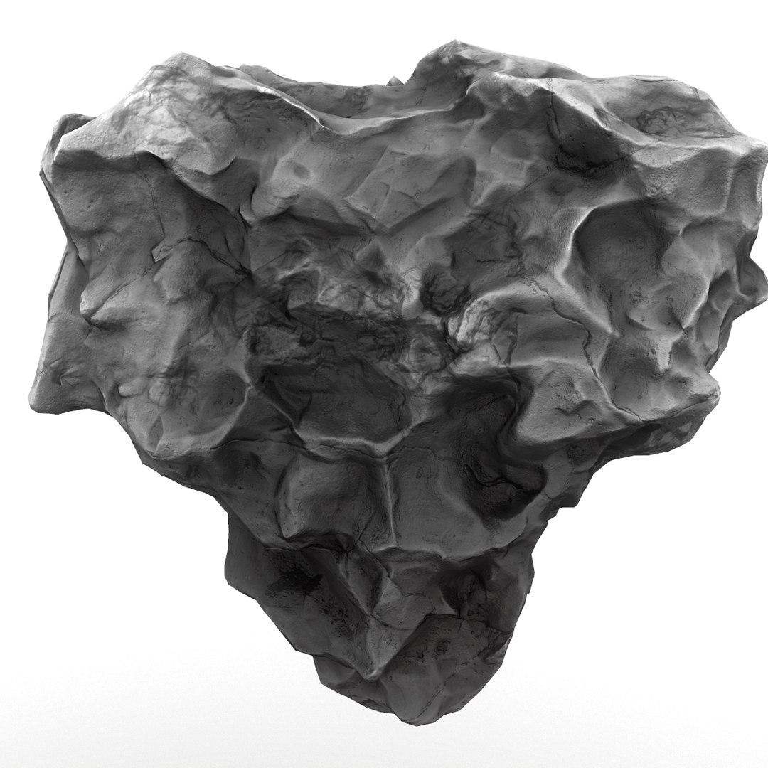 Meteor Asteroid Rock Model - TurboSquid 1435448