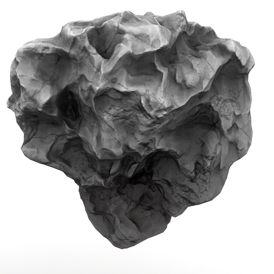 Meteor Asteroid Rock Model - TurboSquid 1435448