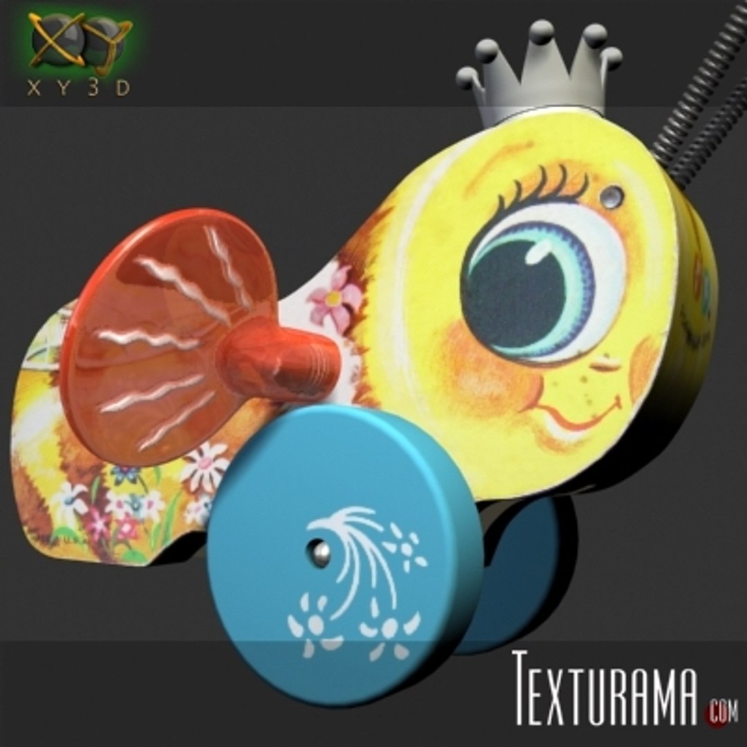 3d buzzy bee toy model