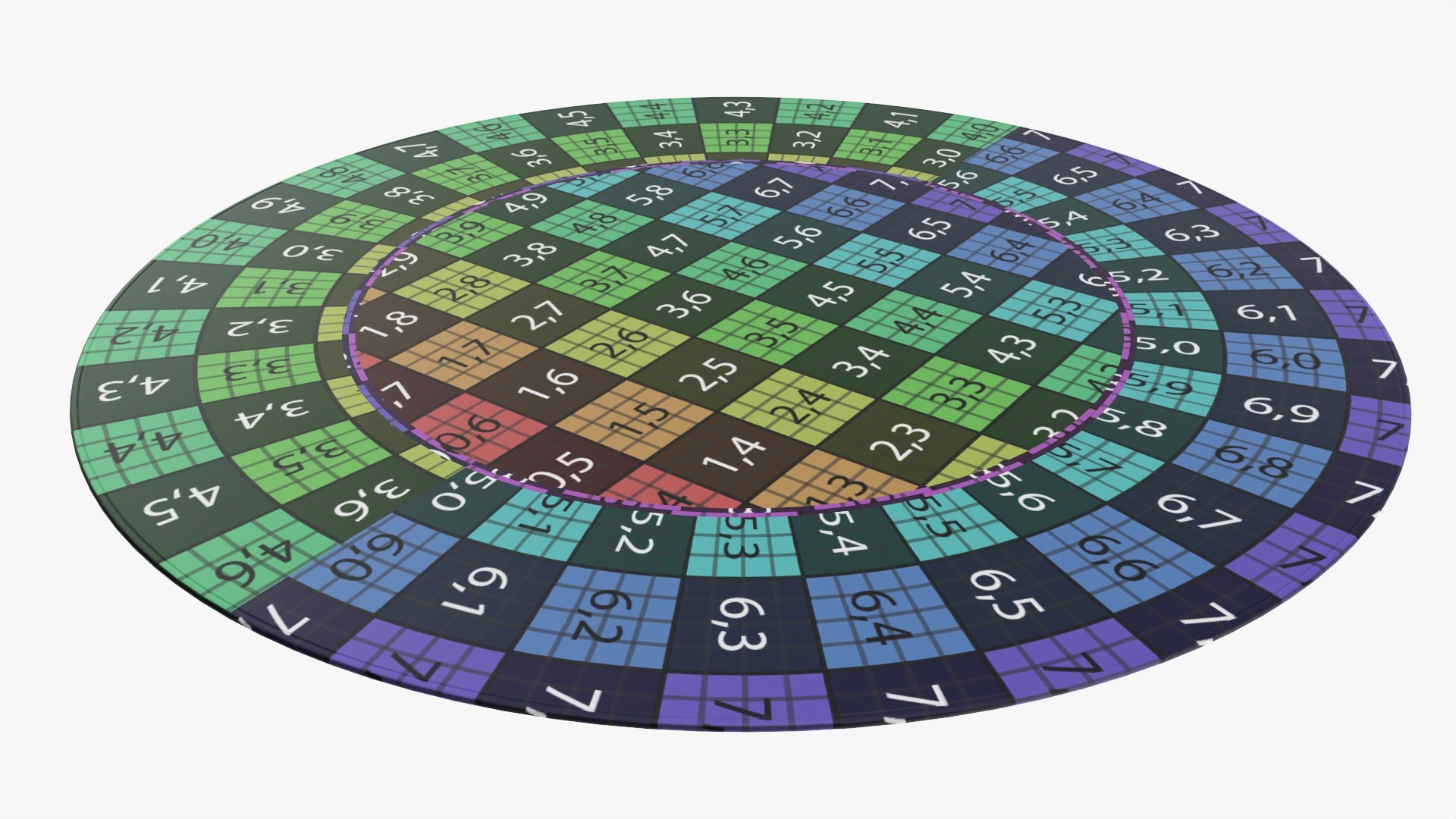 Table Play Mat 3D - TurboSquid 1697668