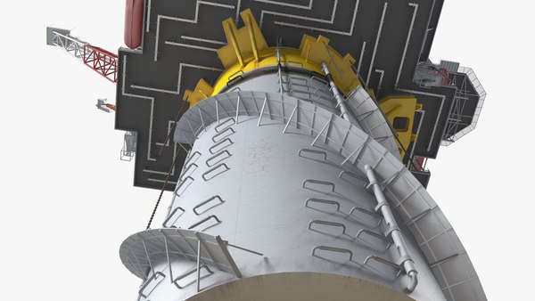 modelo 3d Plataforma petrolera Shell Perdido aparejada - TurboSquid 1839969
