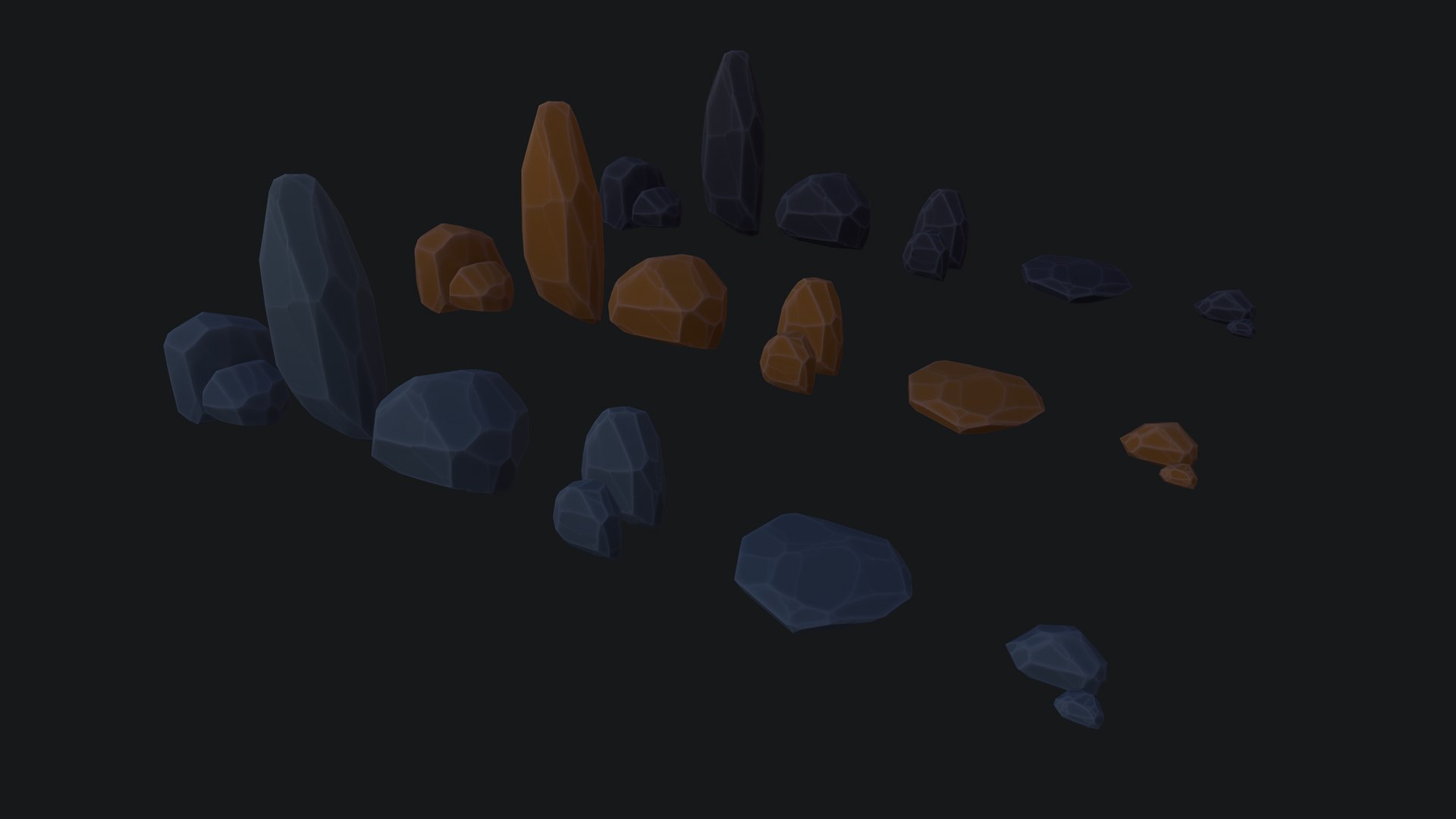Stylized Rock Pack 3D Model - TurboSquid 1846034