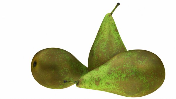 Pear fruit food 3D model - TurboSquid 1543400
