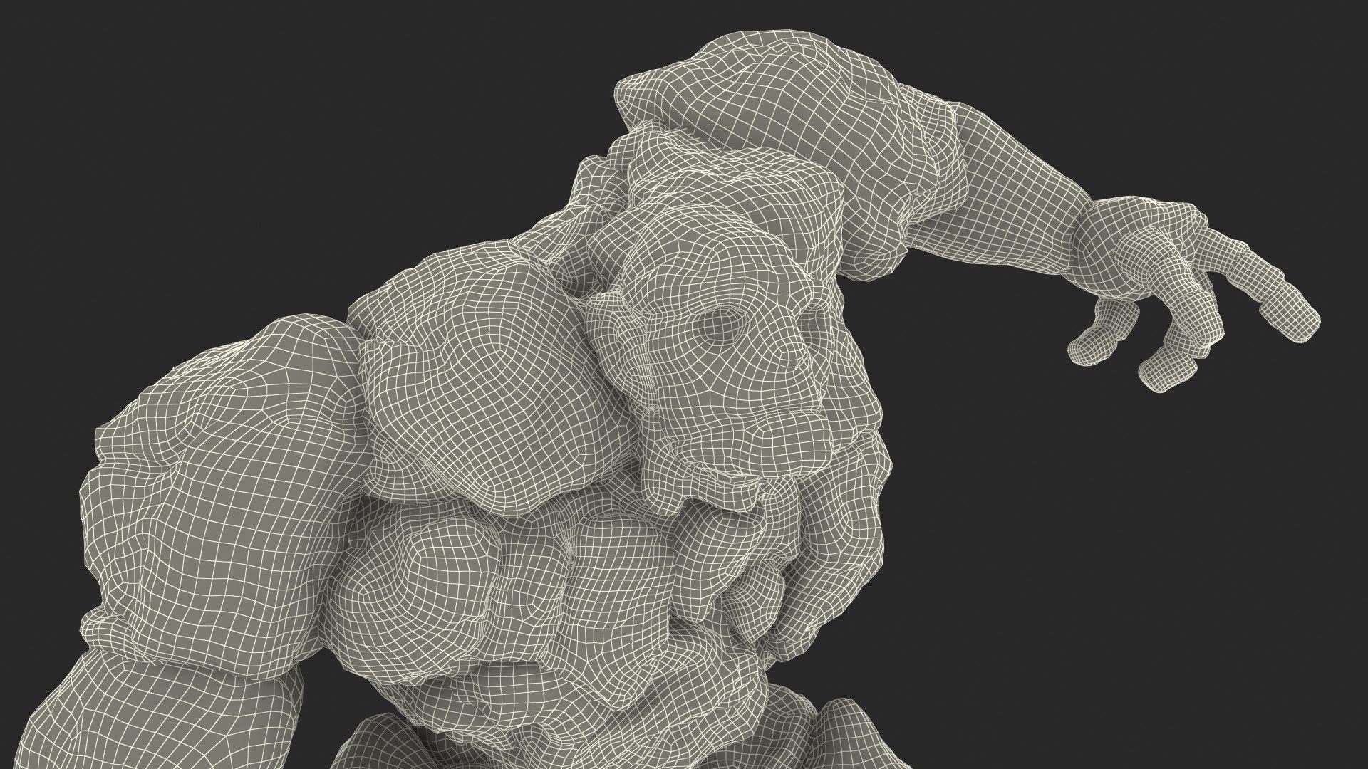 Stone Golem Fighting Pose 3D - TurboSquid 2031292