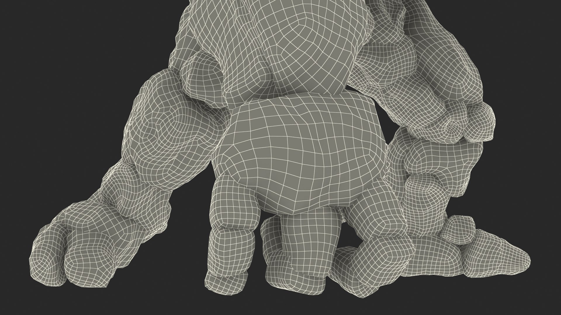 Stone Golem Fighting Pose 3D - TurboSquid 2031292