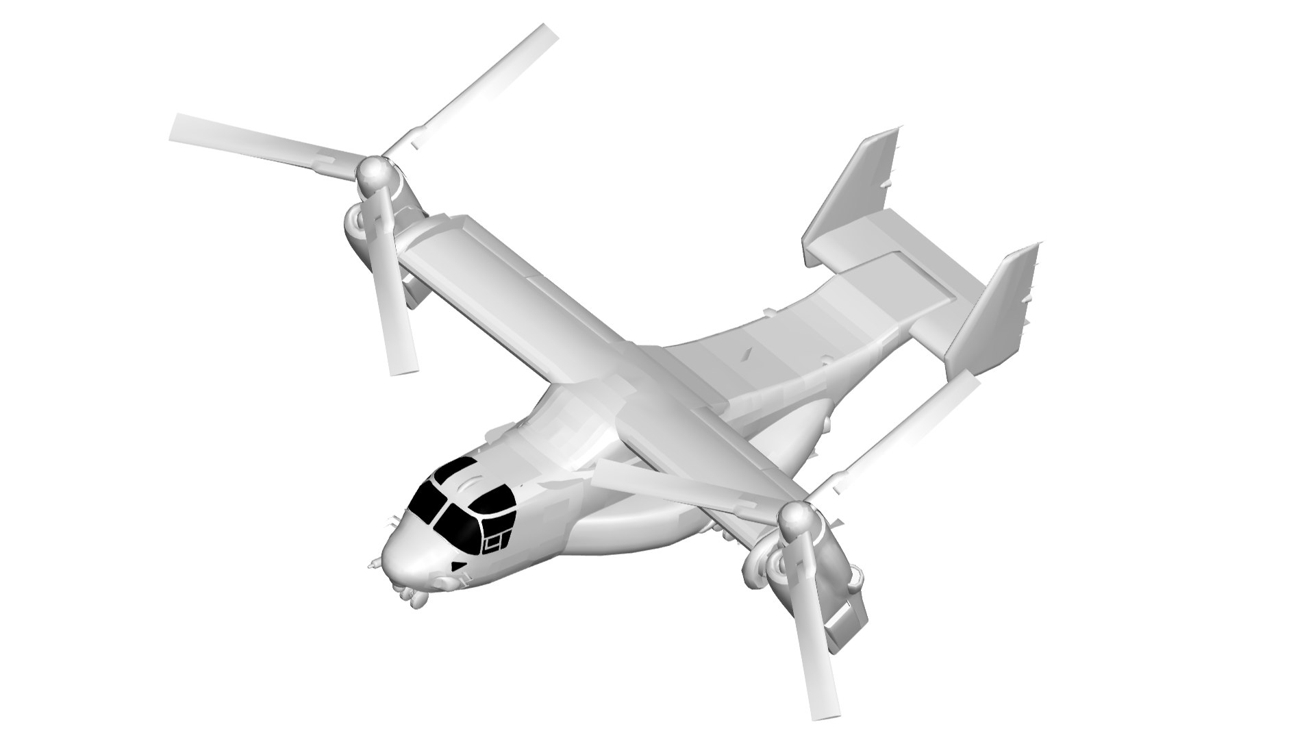 3D Bell Boeing V-22 Osprey - TurboSquid 1988258