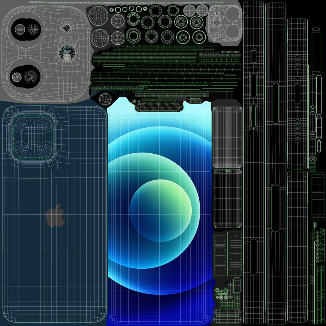 3D iphone 12 mini model - TurboSquid 1651575