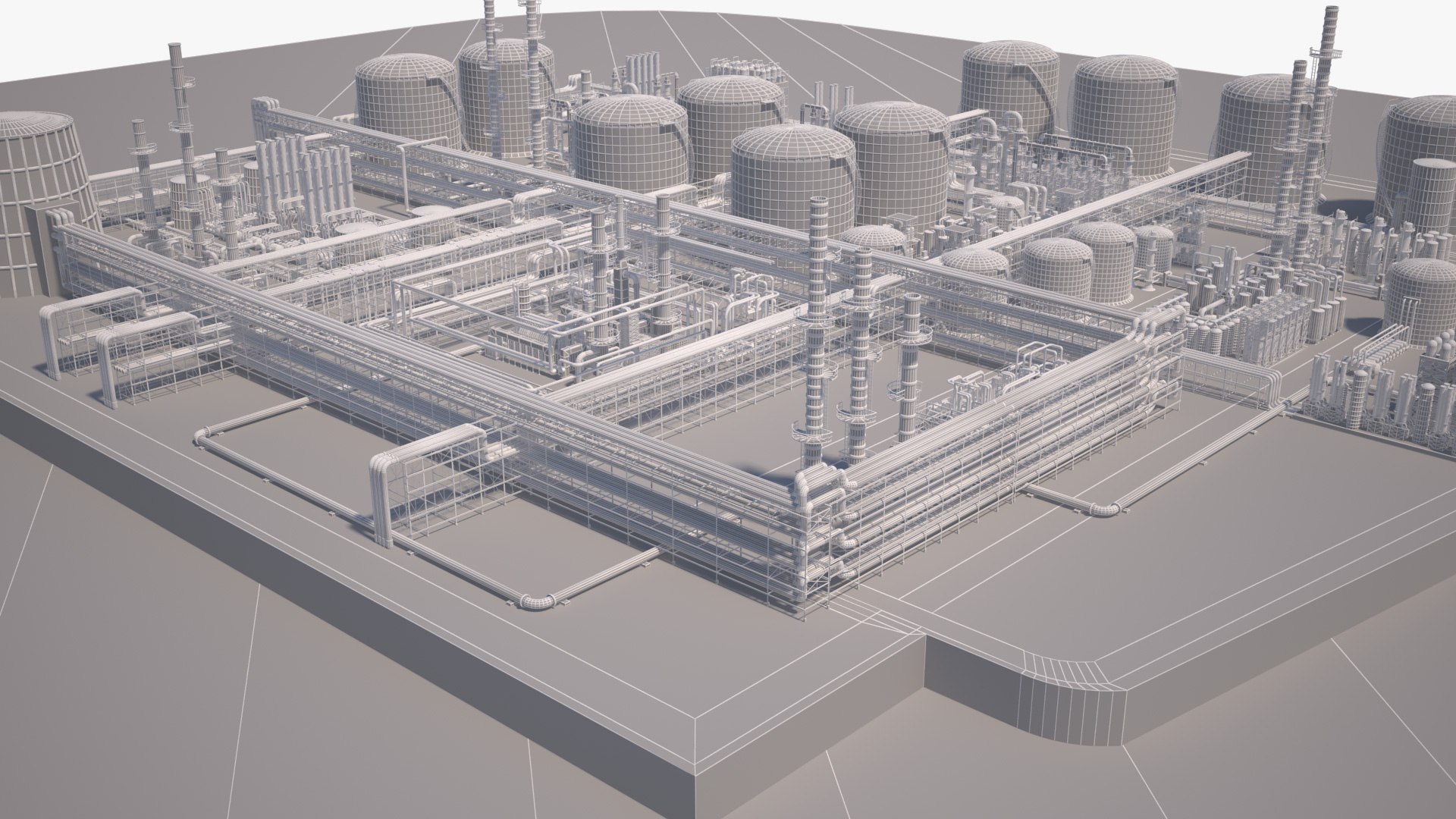 Lng Port 11 3D Model - TurboSquid 2138781