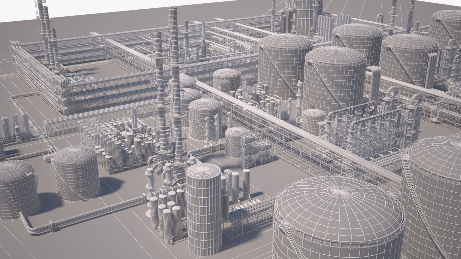 Lng Port 11 3D Model - TurboSquid 2138781