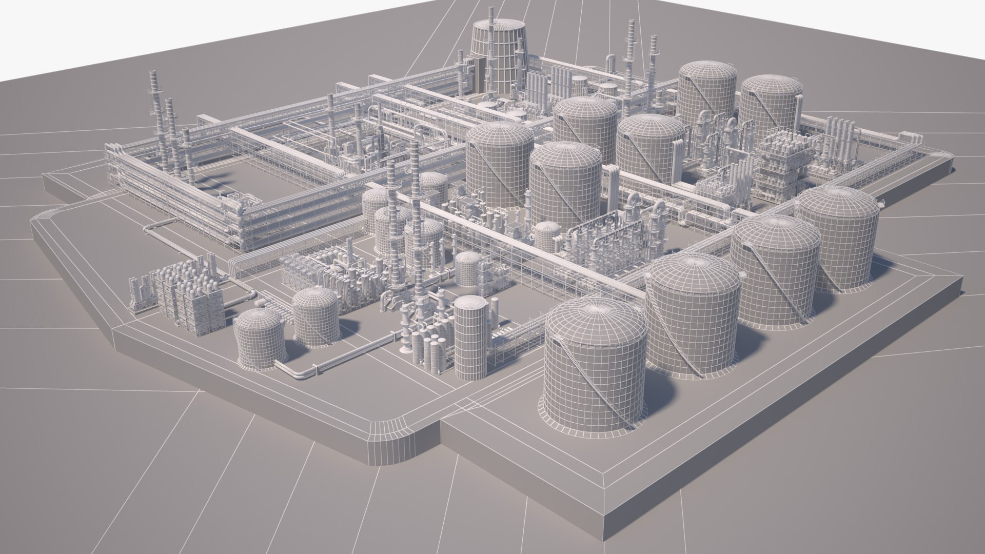 Lng Port 11 3D Model - TurboSquid 2138781