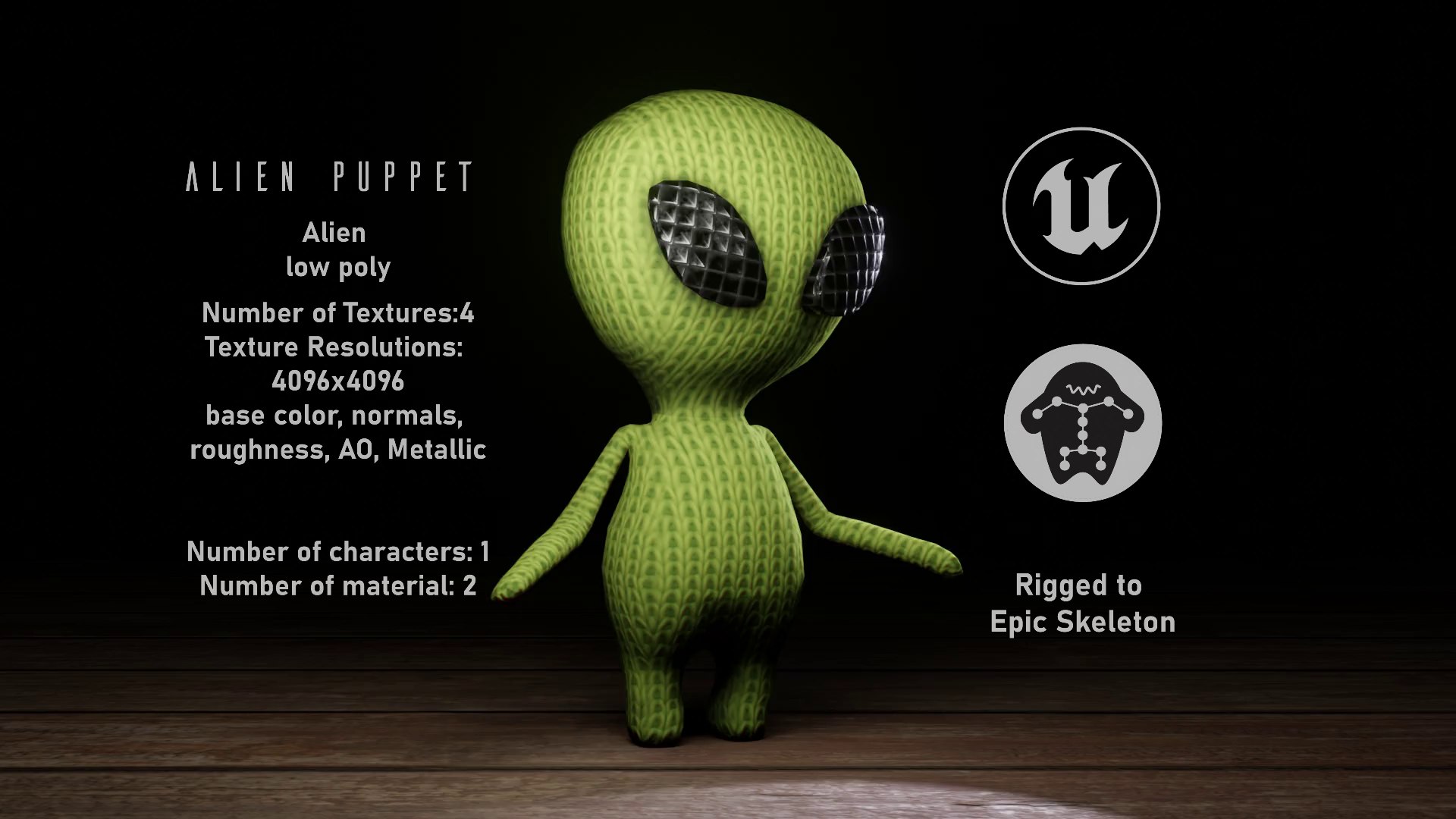 Alien 3D - TurboSquid 2022249