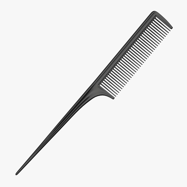 Hair comb wide 3D model - TurboSquid 1585382