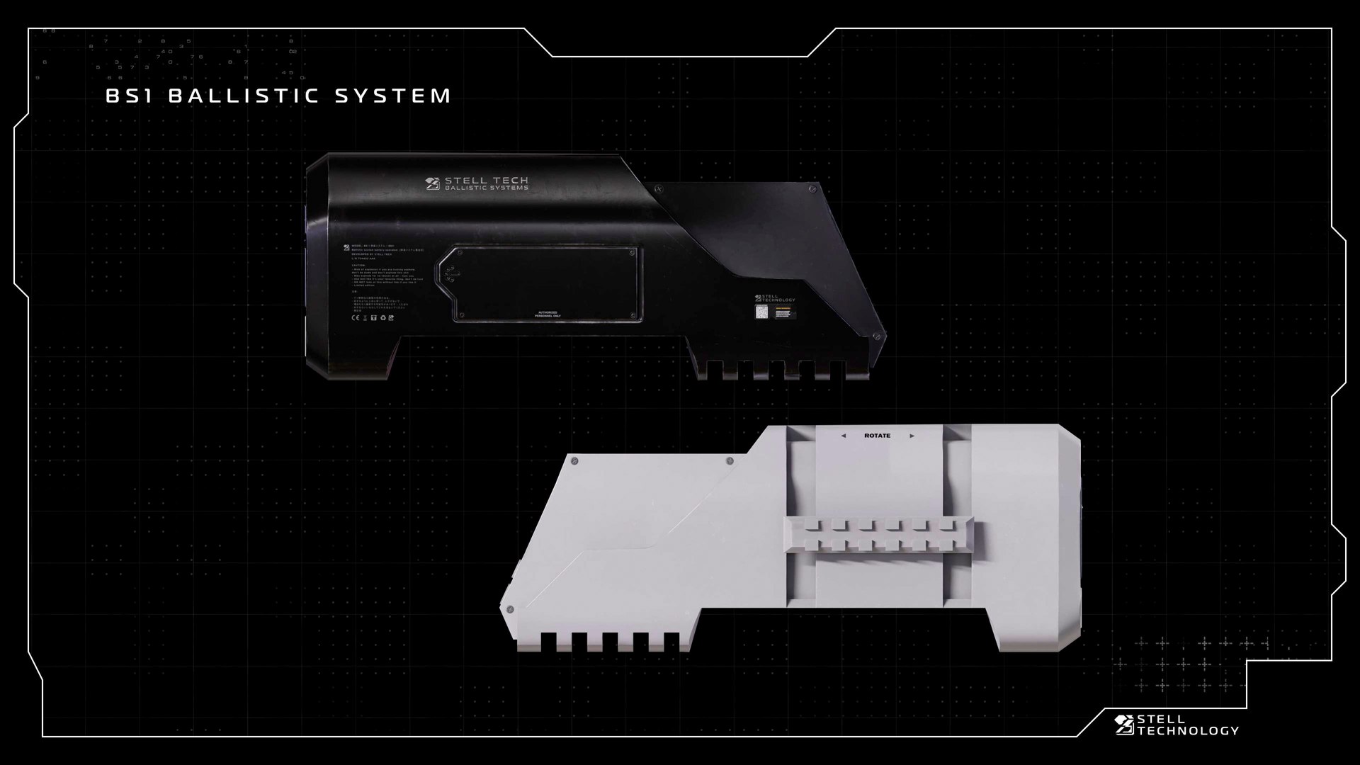BS1 BALLISTIC SYSTEM STELL TECH 3D Model - TurboSquid 2034902