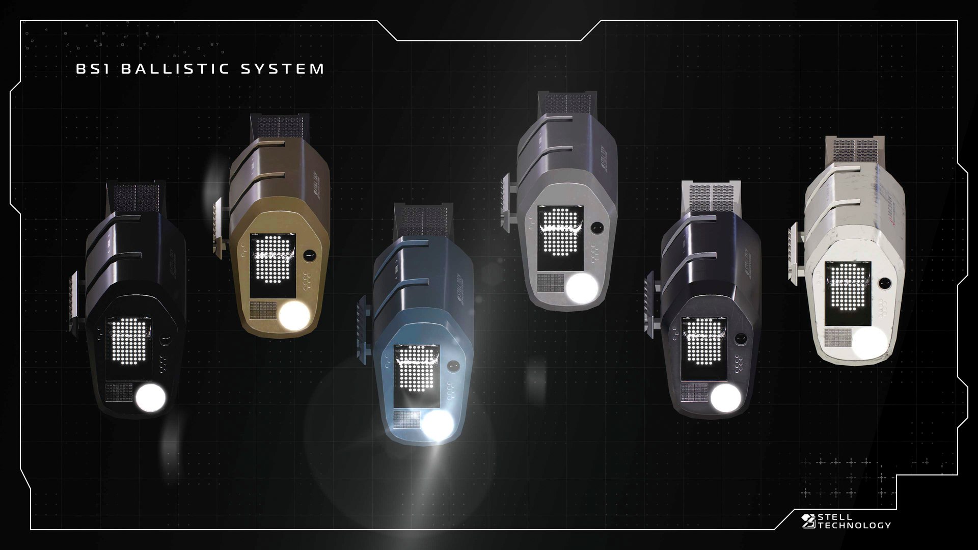 BS1 BALLISTIC SYSTEM STELL TECH 3D Model - TurboSquid 2034902