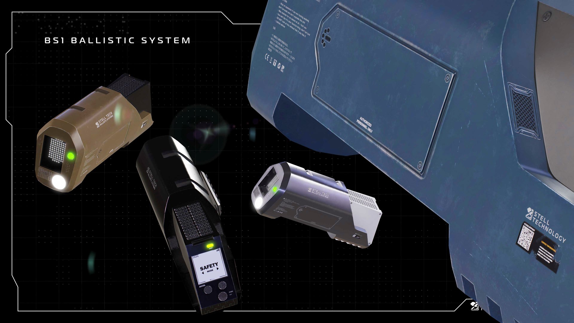 BS1 BALLISTIC SYSTEM STELL TECH 3D Model - TurboSquid 2034902