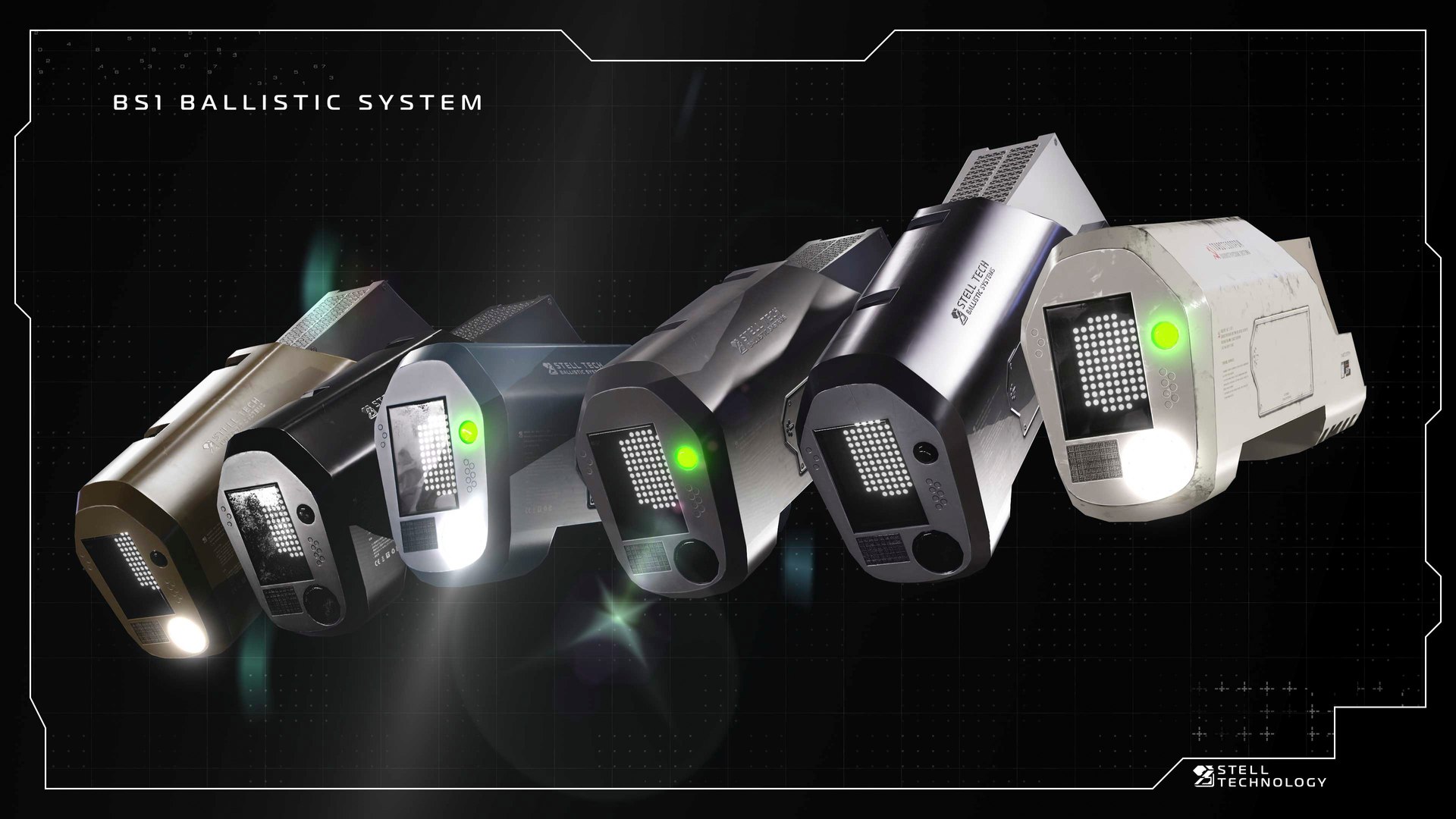 BS1 BALLISTIC SYSTEM STELL TECH 3D Model - TurboSquid 2034902