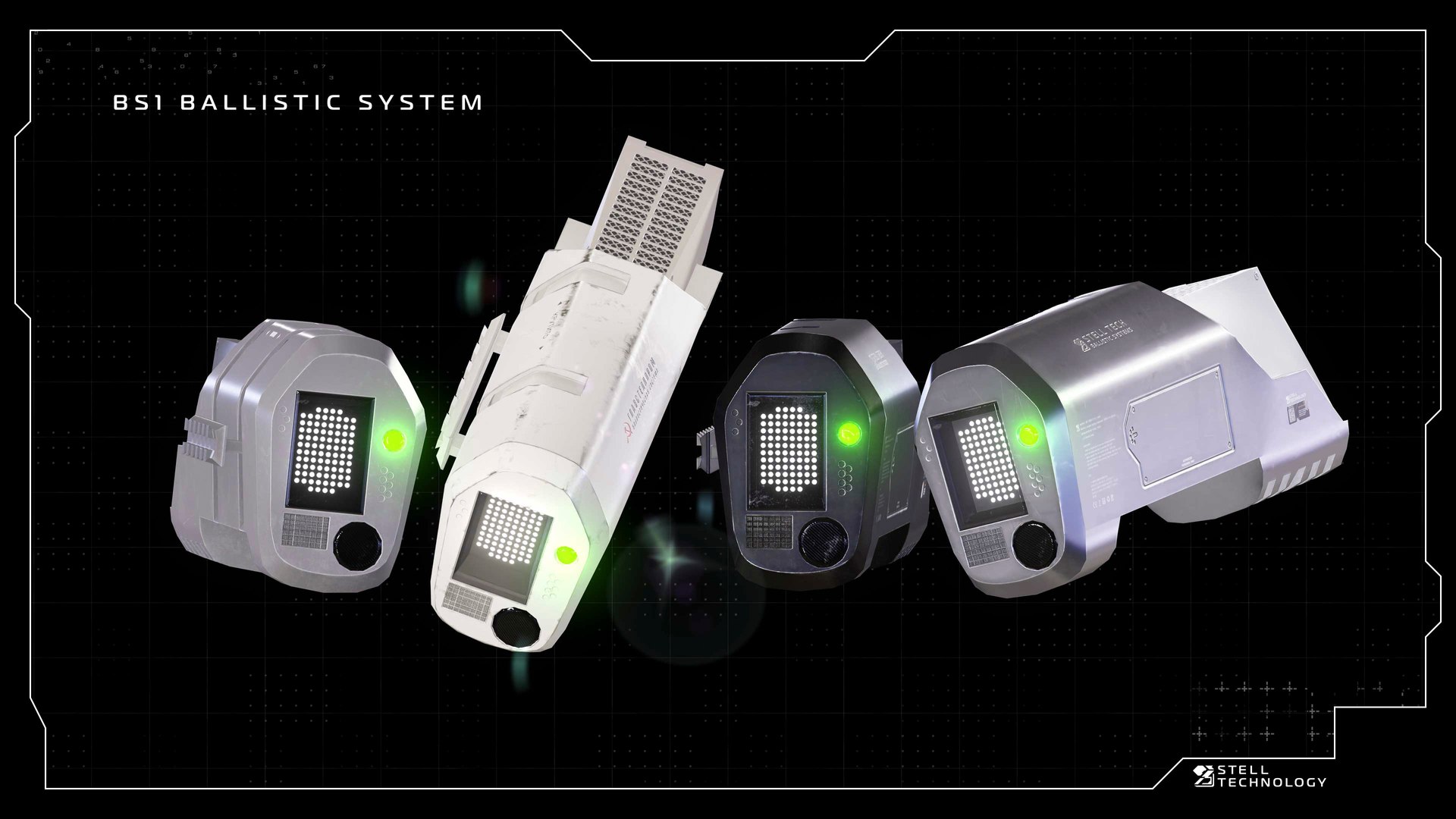 BS1 BALLISTIC SYSTEM STELL TECH 3D Model - TurboSquid 2034902