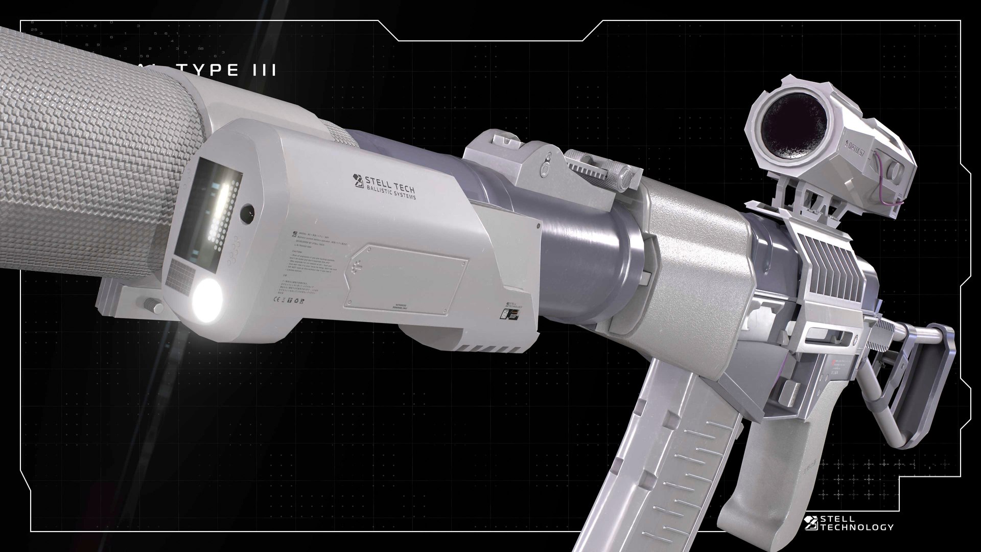 BS1 BALLISTIC SYSTEM STELL TECH 3D Model - TurboSquid 2034902