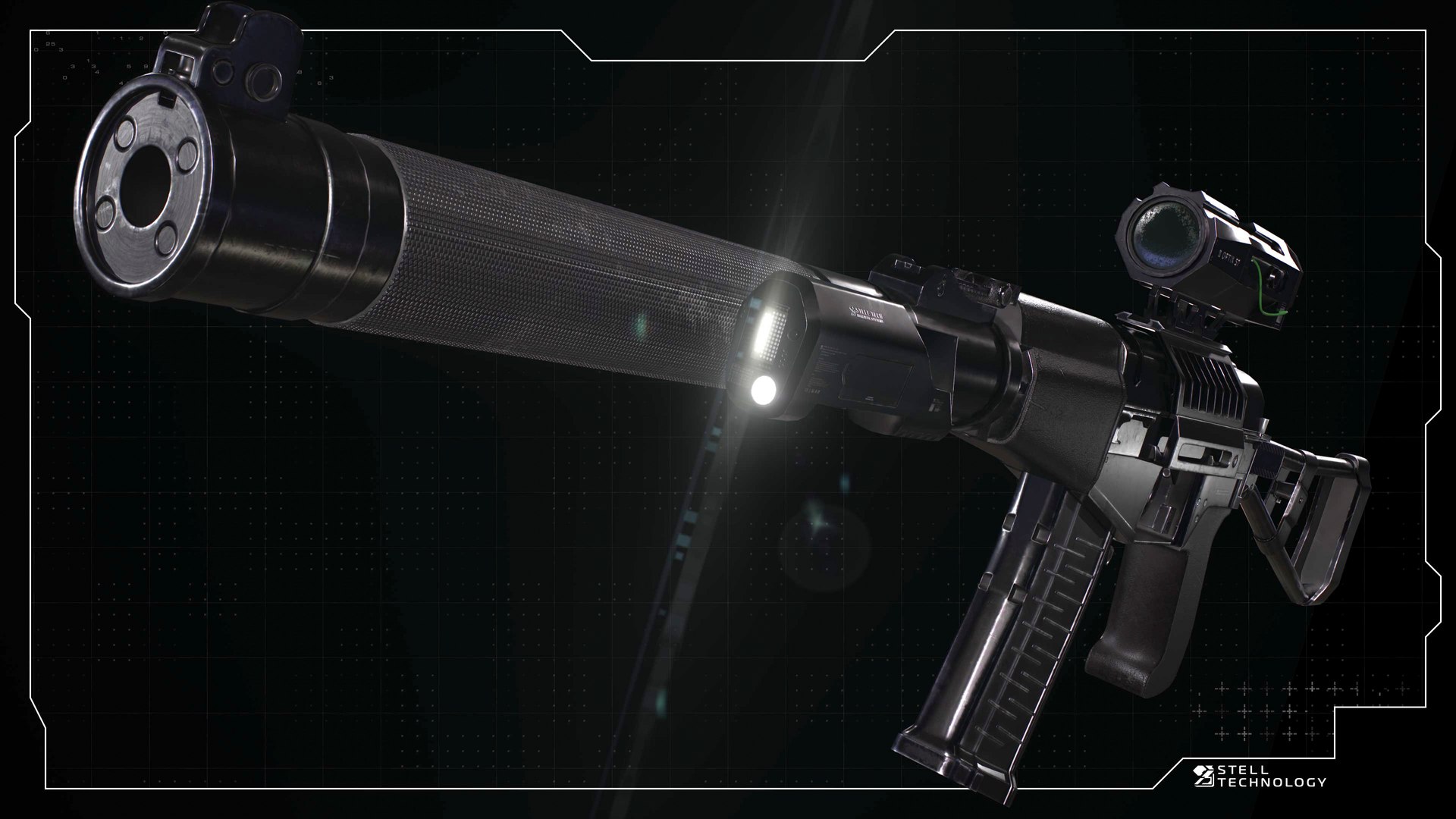 BS1 BALLISTIC SYSTEM STELL TECH 3D Model - TurboSquid 2034902