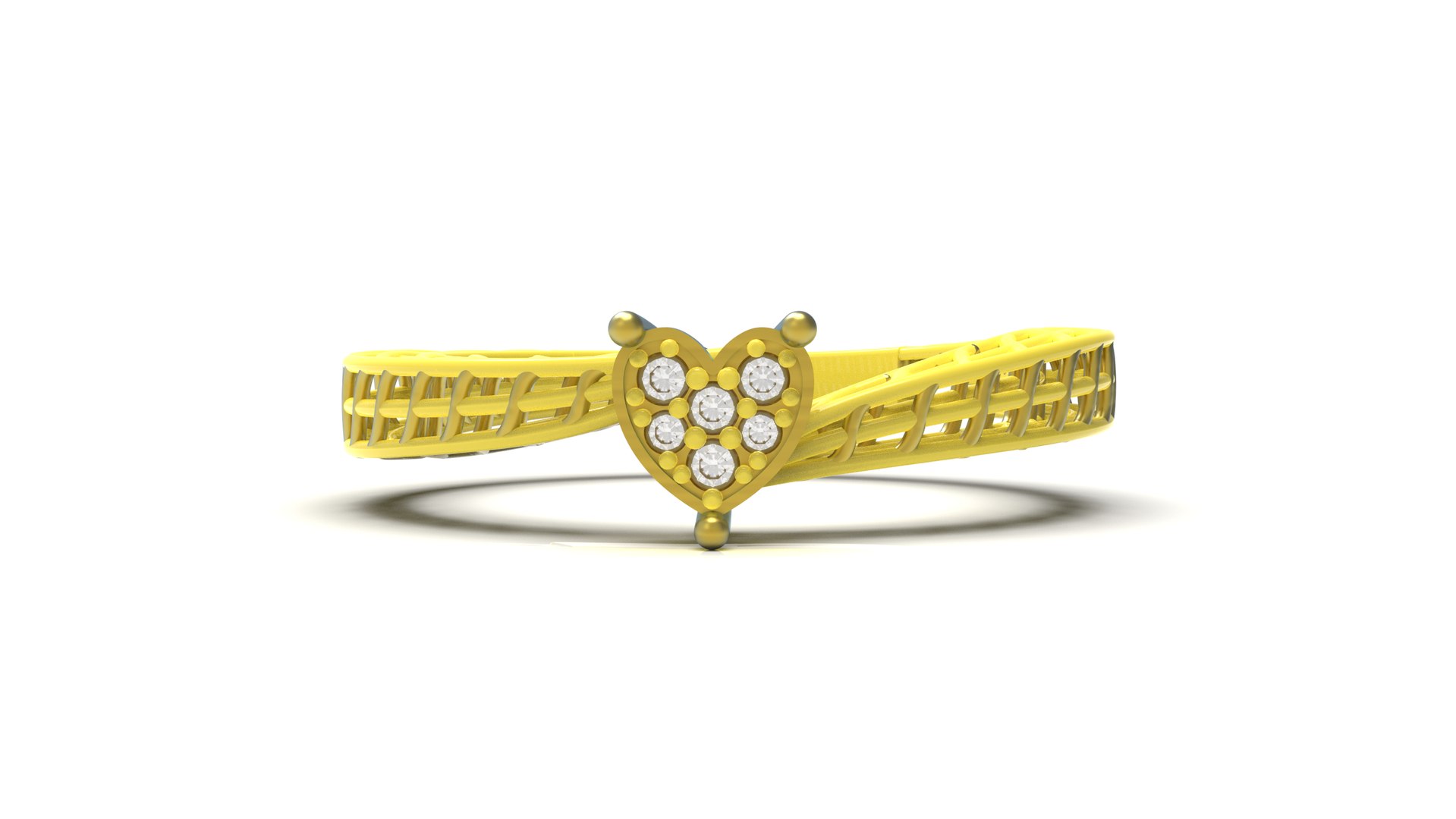 Heart Shape Finger Ring-004 - 3dm 3D Model - TurboSquid 2285832