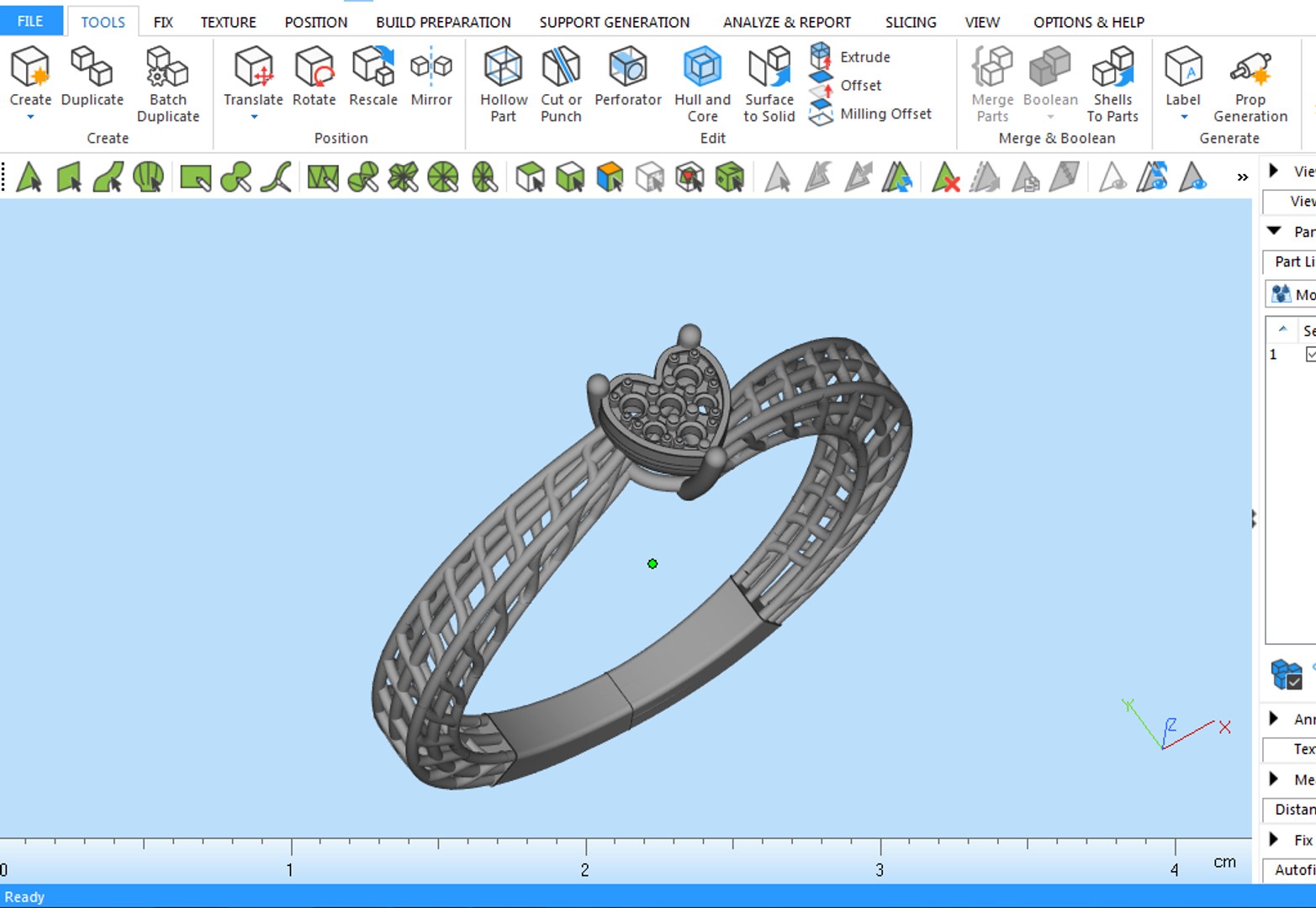 Heart Shape Finger Ring-004 - 3dm 3D Model - TurboSquid 2285832