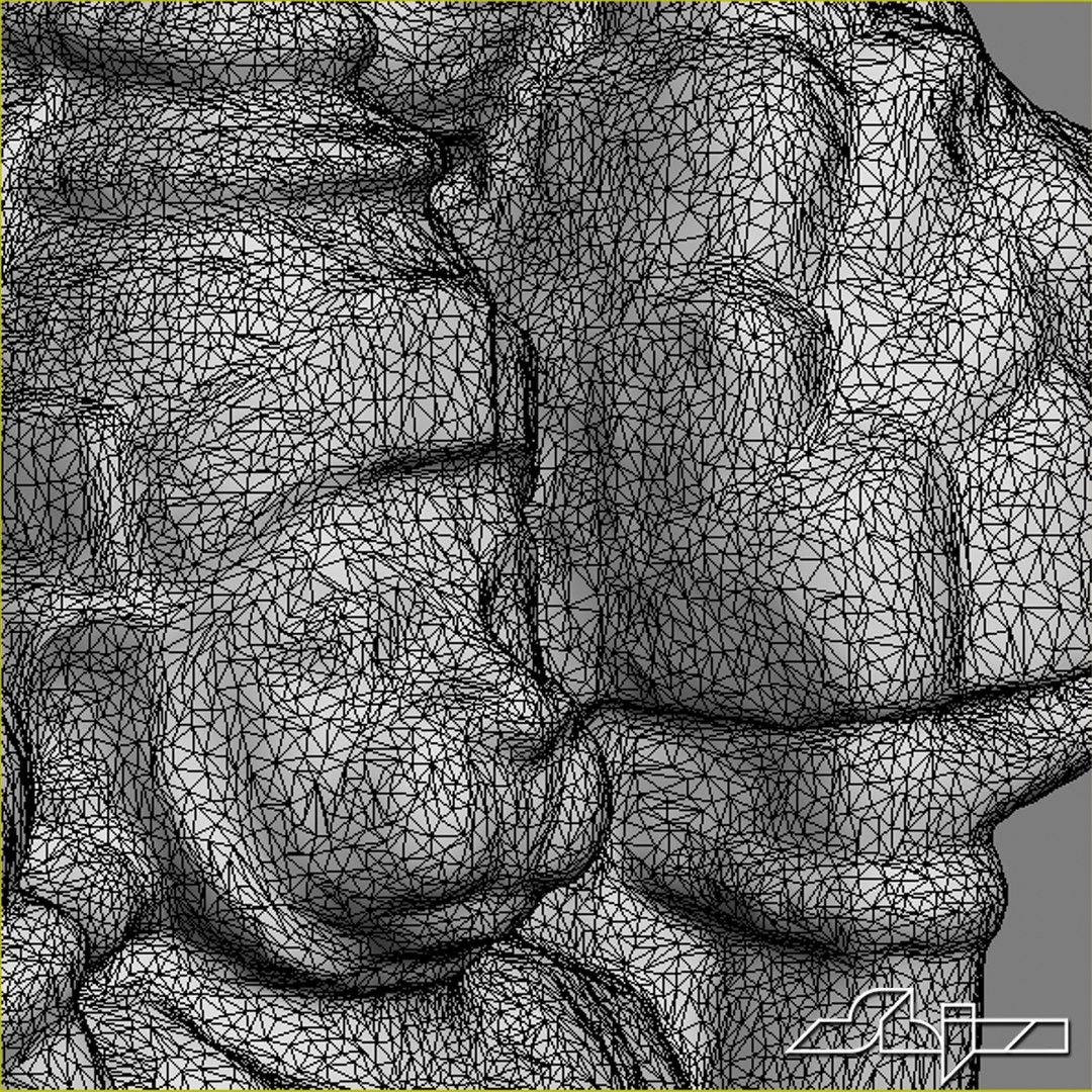 Hanuman Sculpture 3ds