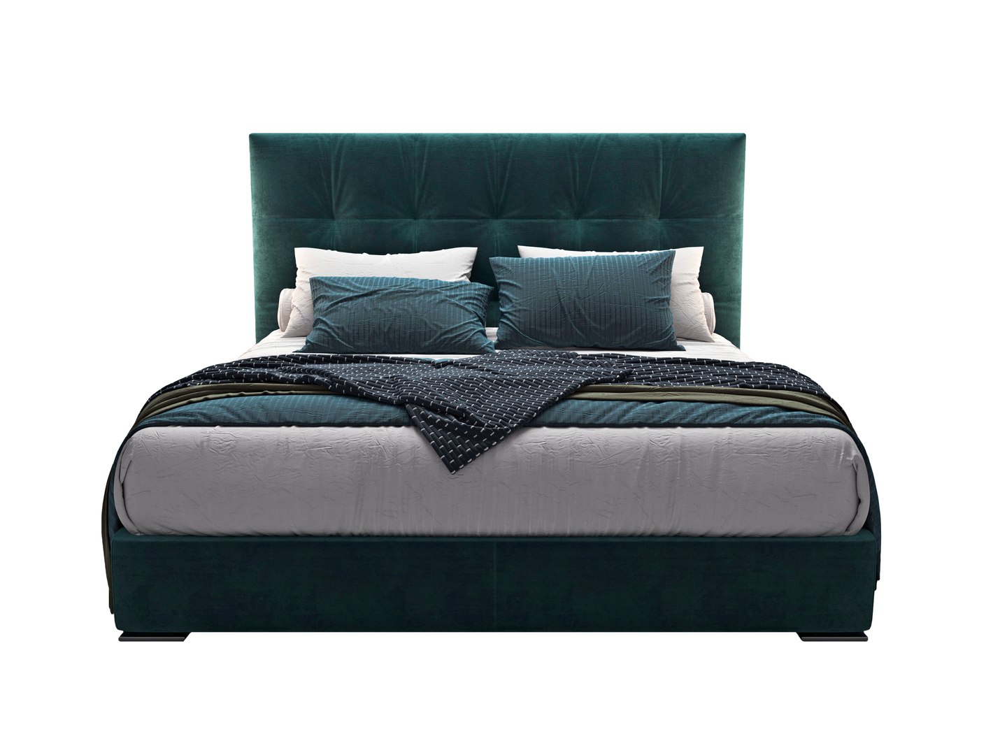 Bed Max Capitonne High Model - TurboSquid 1864100