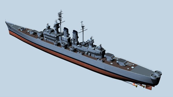 3d model of late 1940 s light