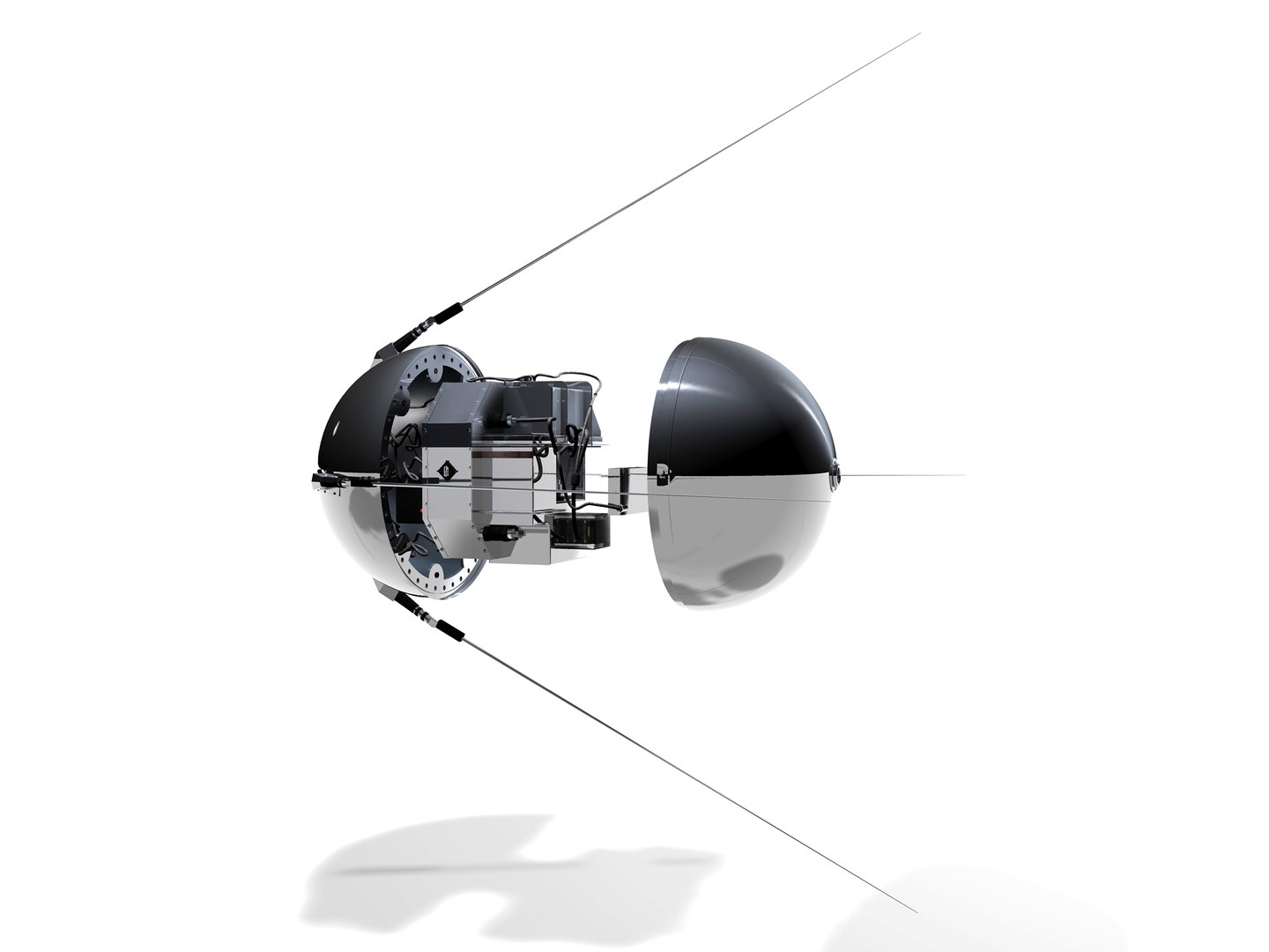 Russian Sputnik Satellite 3D Model - TurboSquid 1341887