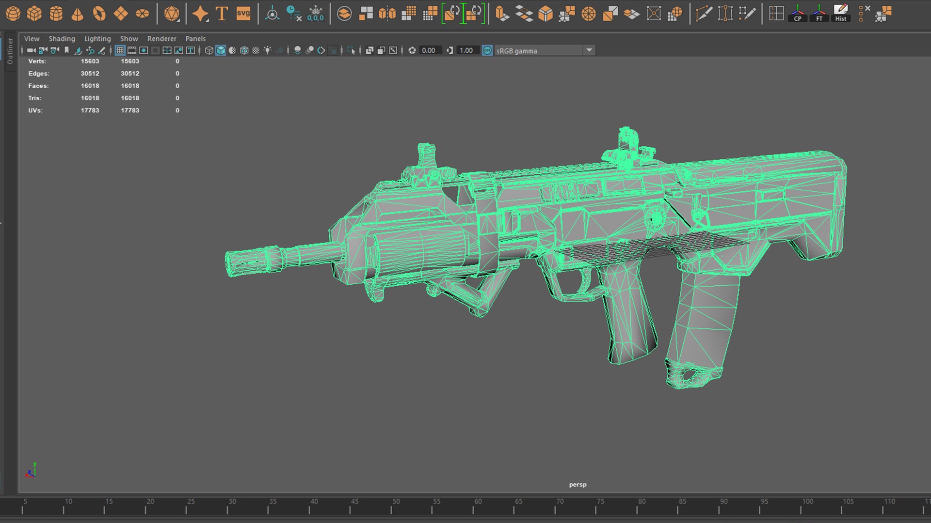 ASSAULT RIFLE 3D - TurboSquid 1743669