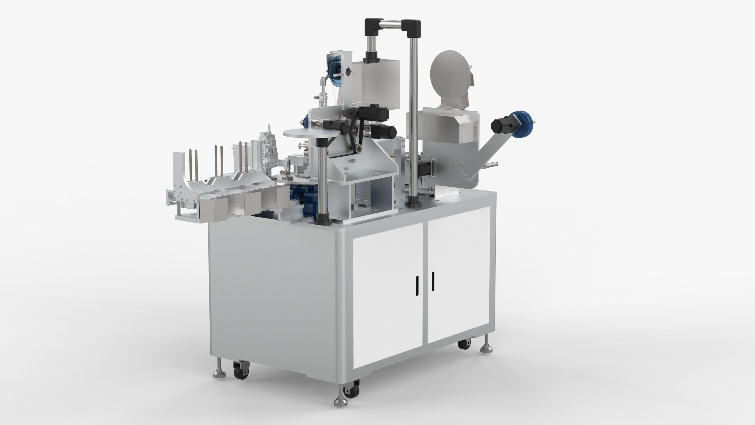 Automatic Connector Indexing Plate Sticker Tape CCD Detection Packaging ...