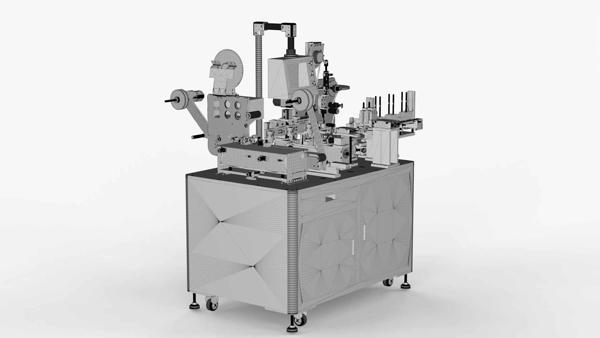 Automatic Connector Indexing Plate Sticker Tape CCD Detection Packaging ...