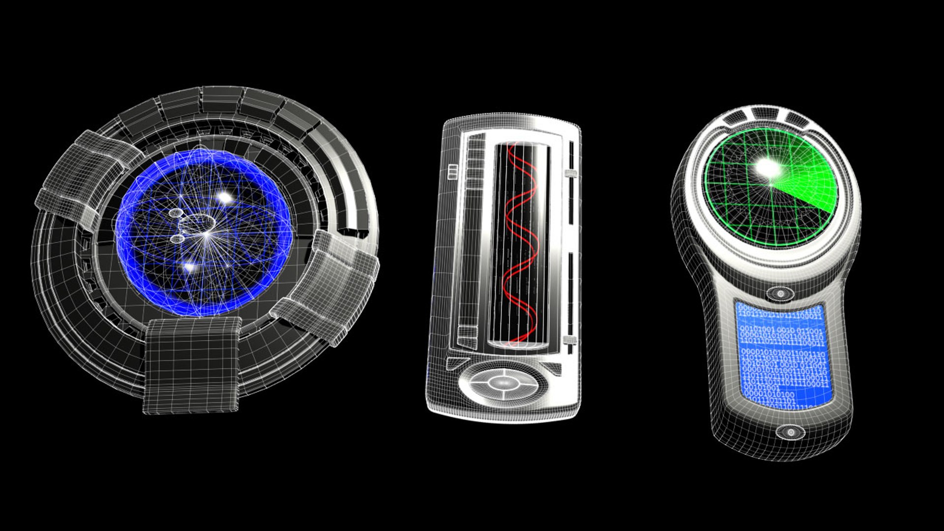 Gadgets Sci-fi 3D Model | 1142430 | TurboSquid